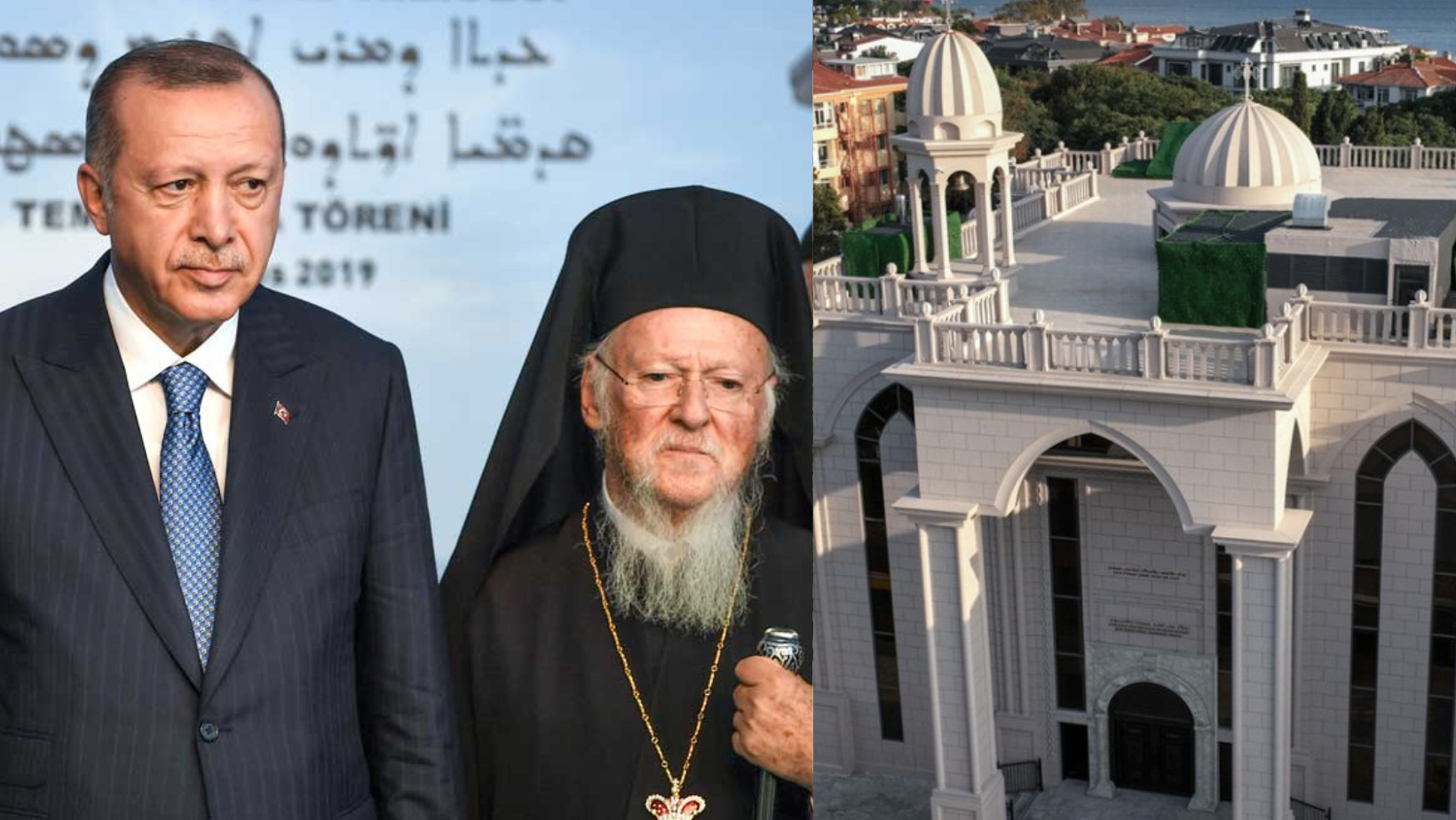 Prima dată în istoria modernă a Turciei! Erdogan a inaugurat o biserică ...